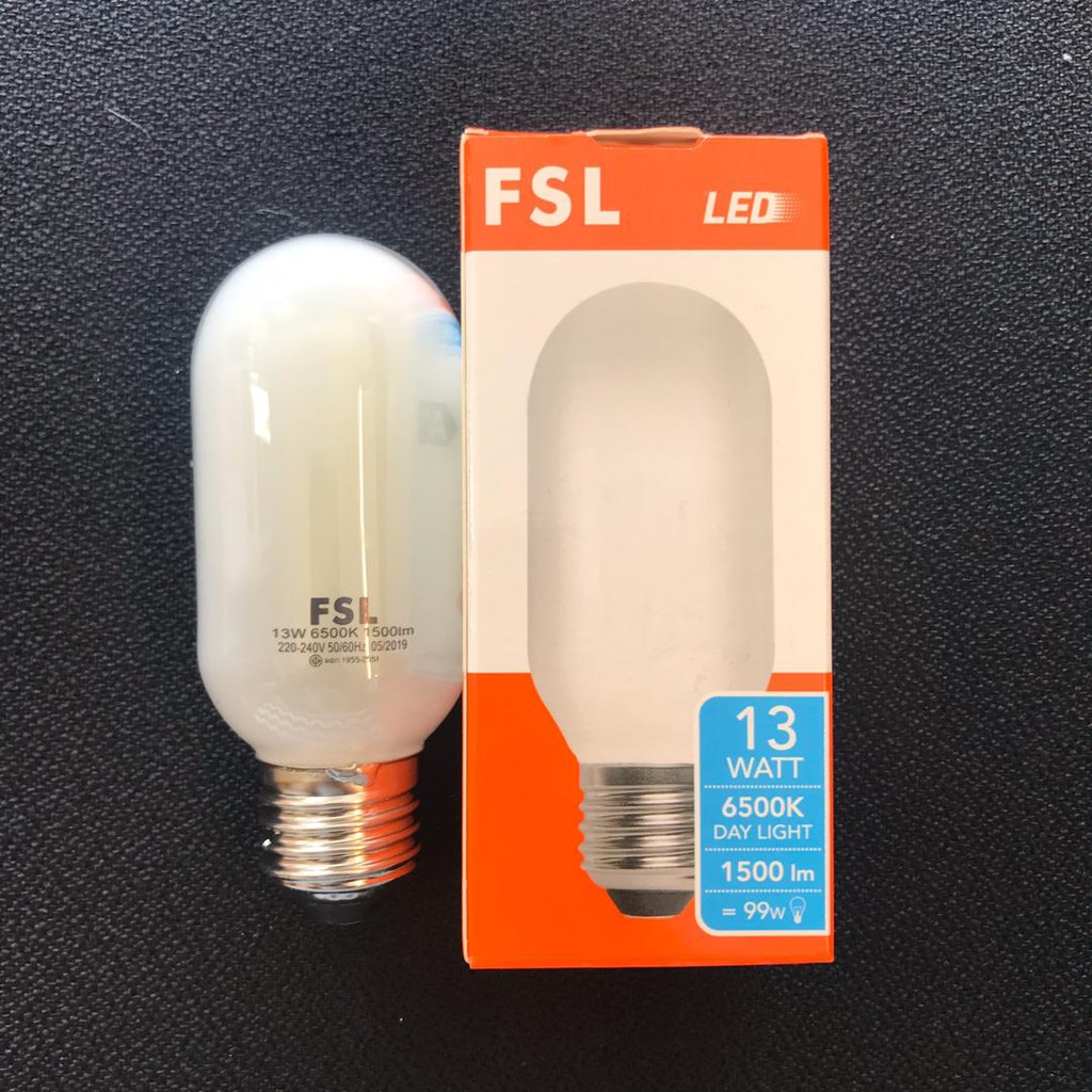 FSL 13W E27 LED STICK CYLINDER BULB (6500K/ 4000K/ 3000K) | Shopee Malaysia