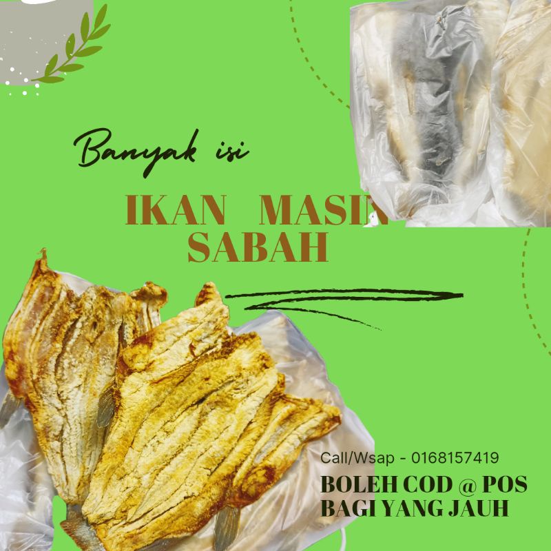 ..IKAN-MASIN-SABAH.. | Shopee Malaysia