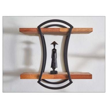 Solid Wood Wall Display Rack/Decoration Rack | Shopee Malaysia