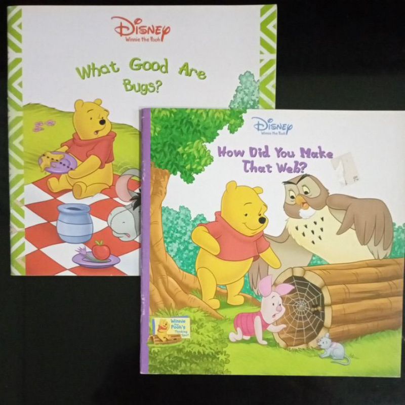 [Used Book] Disney Winnie the Pooh. 1. What Good Are Bugs? 2. How Did ...