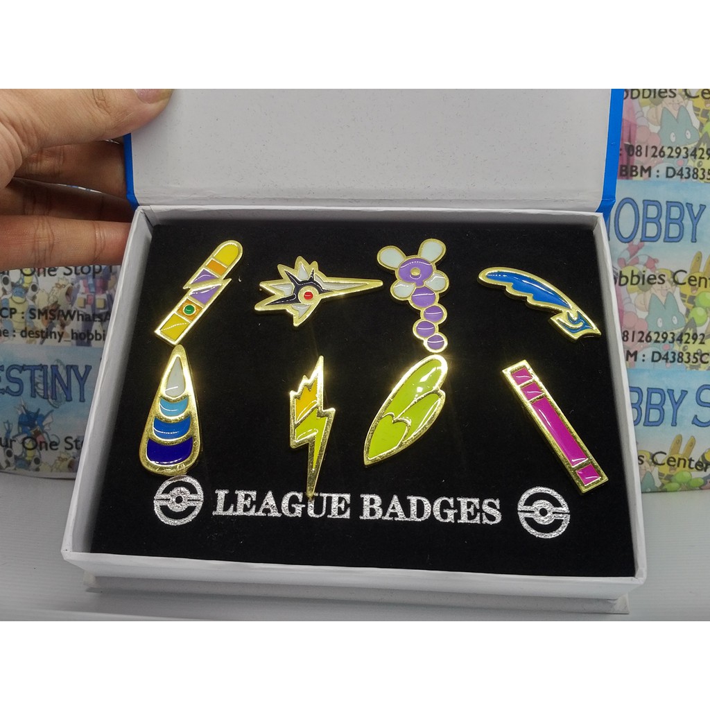 Gen 5 Unova League Badges Pokemon Badges Gym Badge Cosplay | Shopee ...