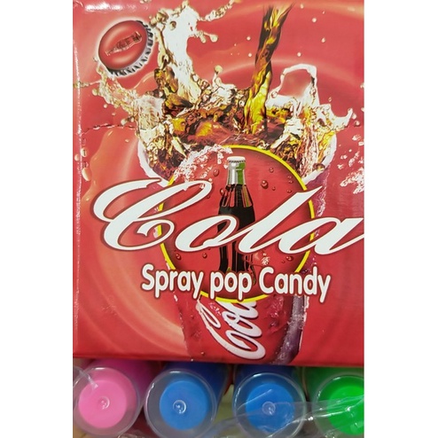 Cola Spray Pop Candy 20pcs (HALAL) | Shopee Malaysia