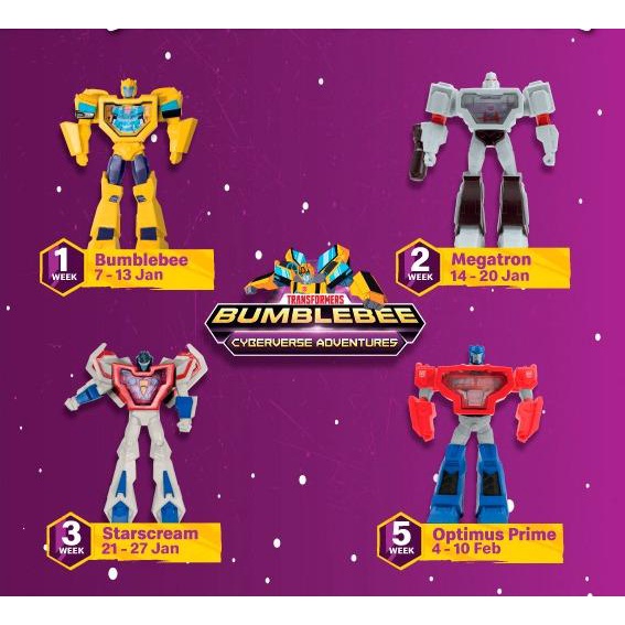 [Ready Stock] McDonald's Happy Meal Transformer Toys Koleksi Mainan | Shopee Malaysia