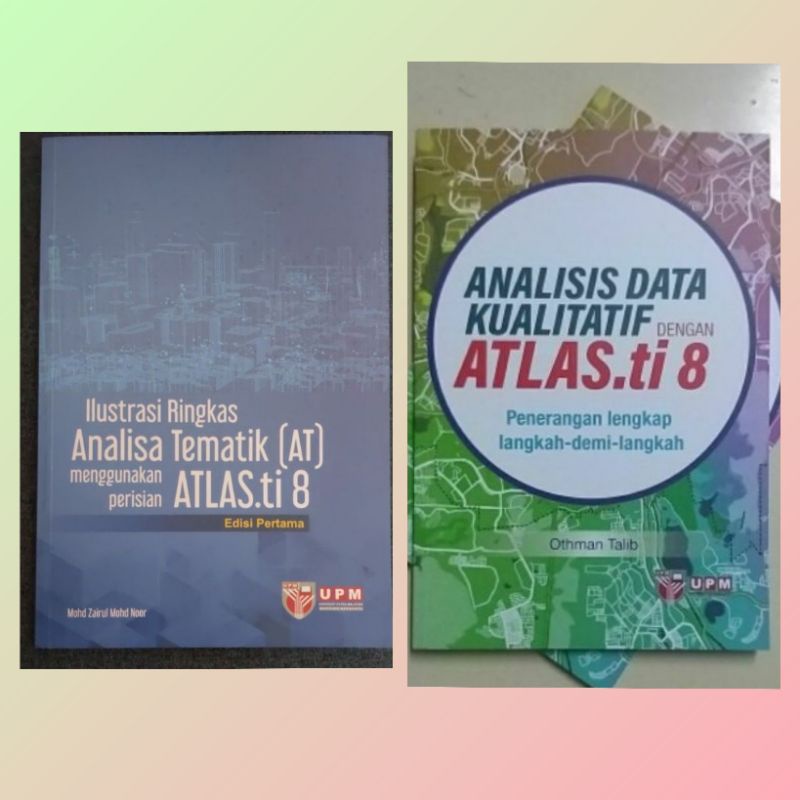 SET KOMBO ATLAS.ti 8 ( ANALISA TEMATIK + ANALISIS DATA KUALITATIF ) | Shopee Malaysia