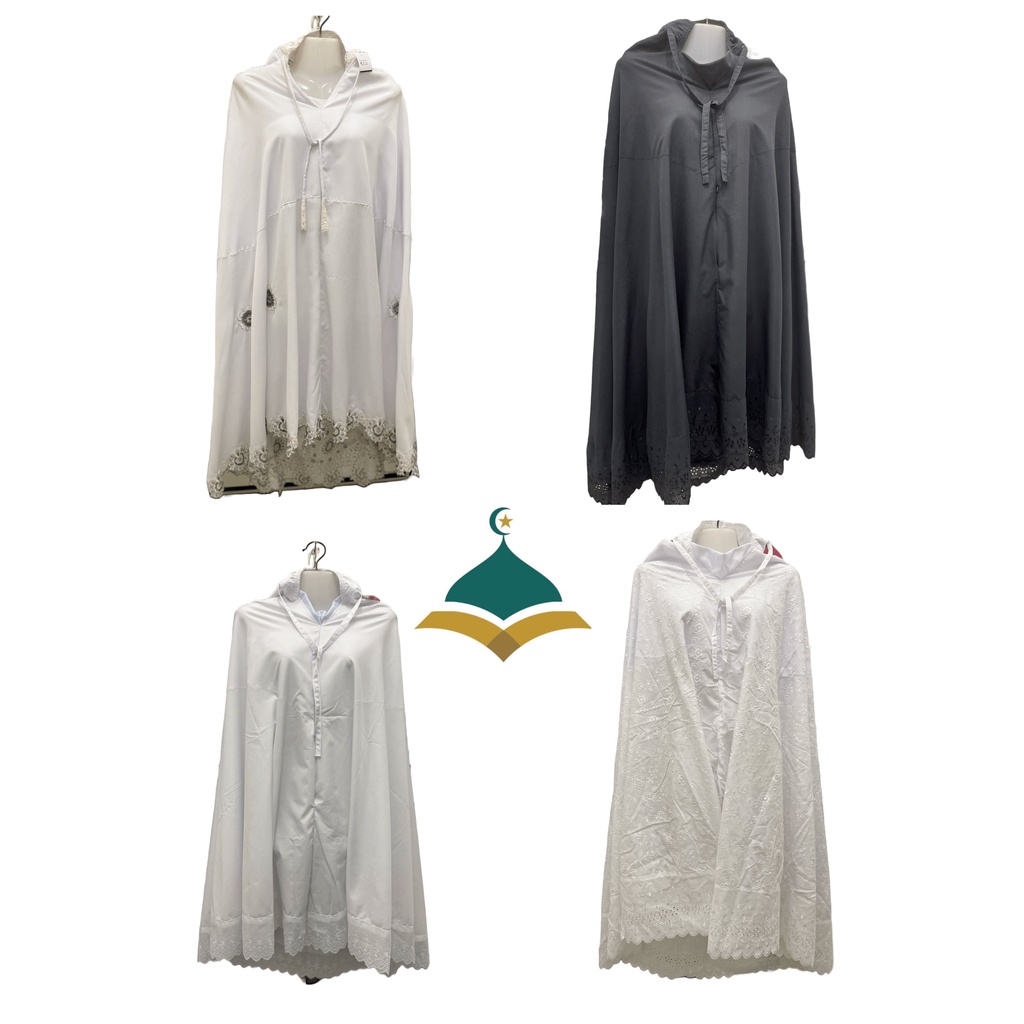 Mini Telekung Haji Umrah Ready Stock Hitam Putih | Shopee Malaysia