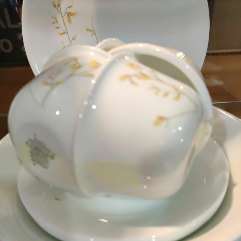 Corelle Round Set 20pcs(cawan vitrelle/tangkai putus) | Shopee Malaysia