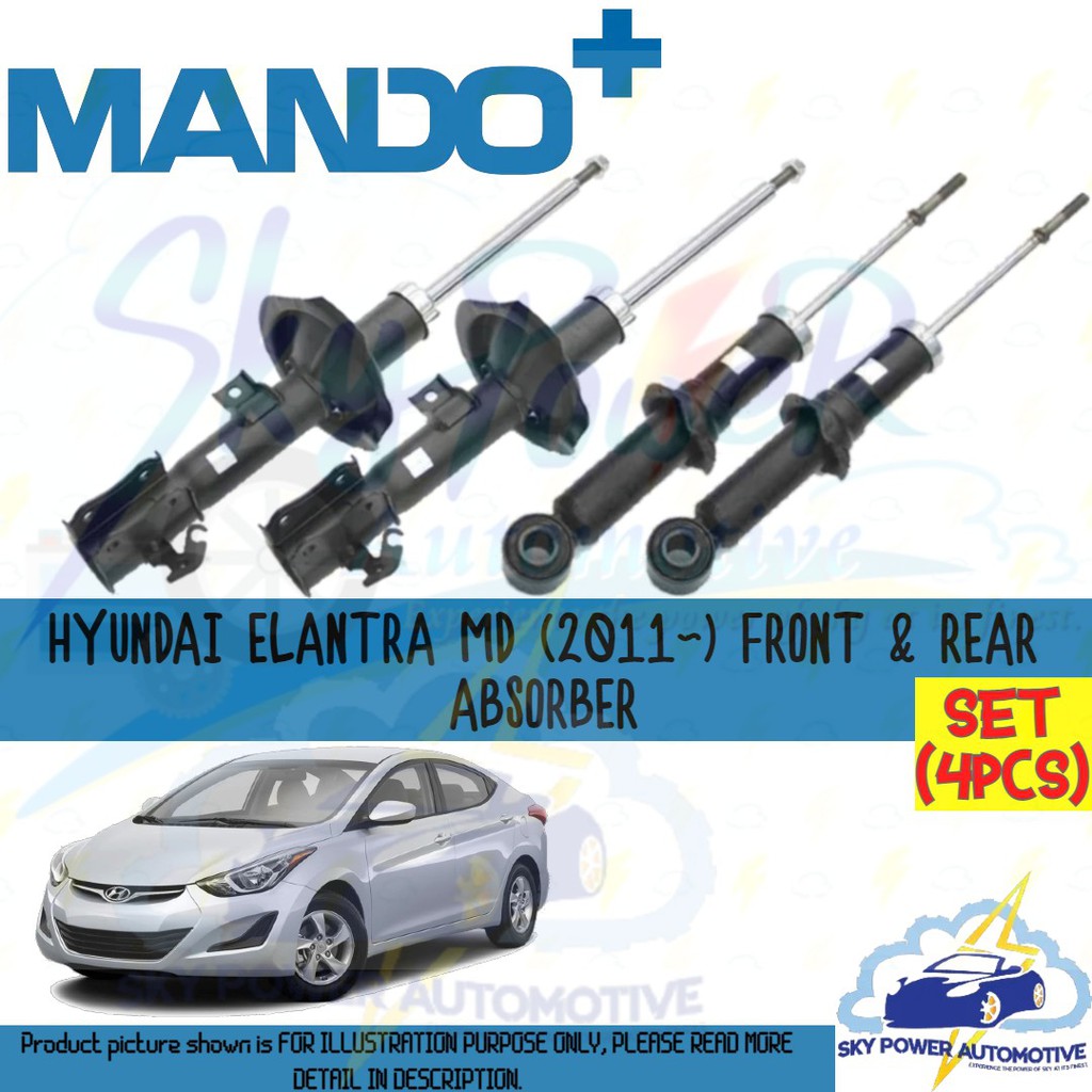 HYUNDAI ELANTRA MD (2011~) 100% ORIGINAL (KOREA BRAND IMPORTED) MANDO ...