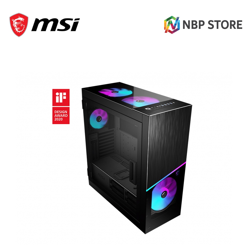 MSI MPG Sekira 500X Mid Tower Desktop Casing | Shopee Malaysia
