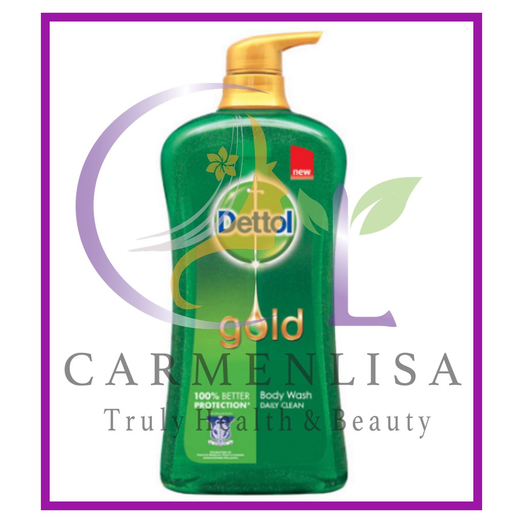 Dettol Shower Gel Body Wash Fresh Onzen Gold Botany 850g 950g