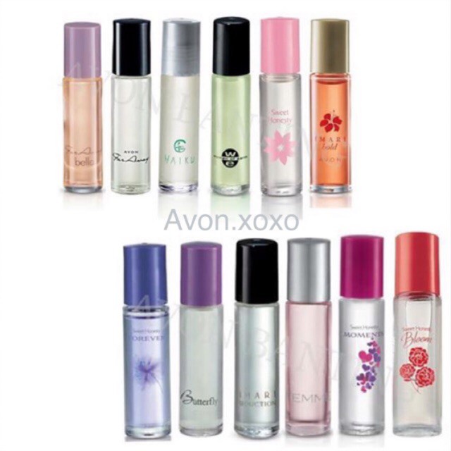 AVON ASSORTED PURSE ROULETTE CONCENTRATED PERFUME 9 ML (100% ORIGINAL ...