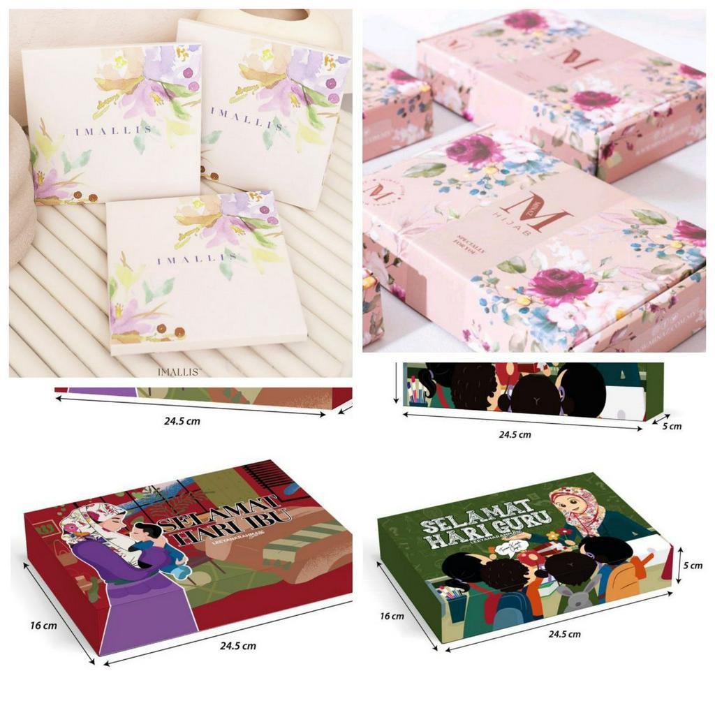 Birthday gift box minaz leeyanarahman envelope tudung imallis /paper ...