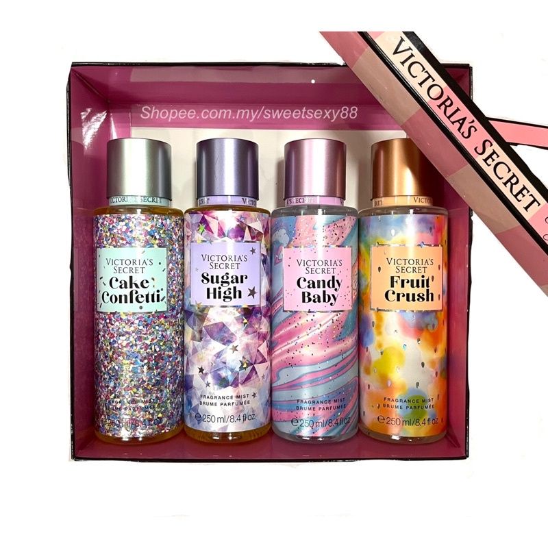 bombshell 4in1 set 2 body mist and 1 lotion + bombshell edp perfume 100 ...