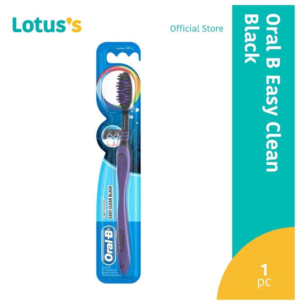 Oral B Easy Clean Black 1S | Shopee Malaysia