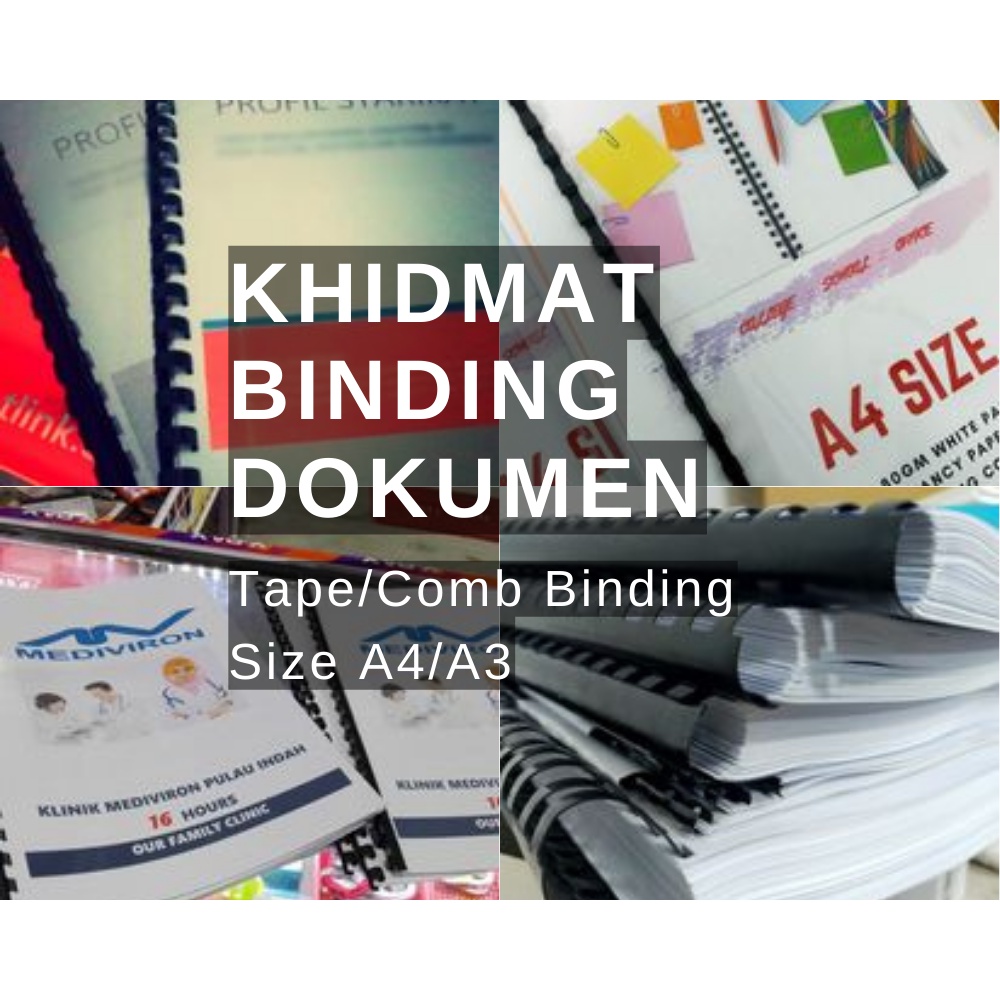 [Binding] Document | Menu | Nota | Slide | School | Office | Shopee ...