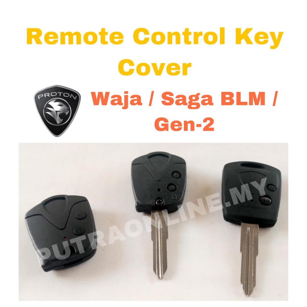PROTON WAJA SAGA BLM GEN2 CAR KEY REMOTE CONTROL COVER CASE | Shopee ...