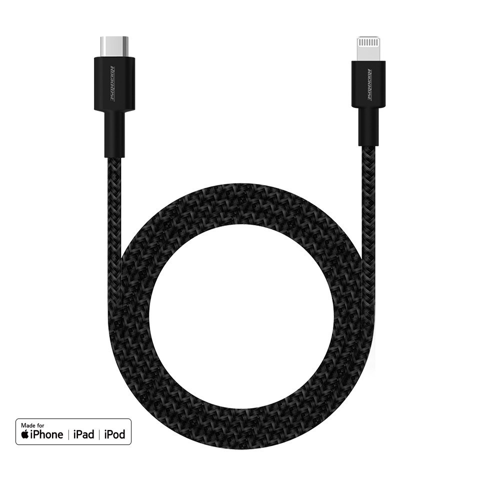 Rockrose Liberty CL 20W PD Quick Charge 1m USB-C to Lighting Cable ...