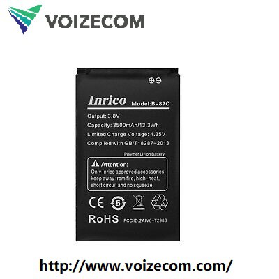 Li-ion Battery for Voizecom V298/V298Pro and Inrico T298S/T320, 3500 ...
