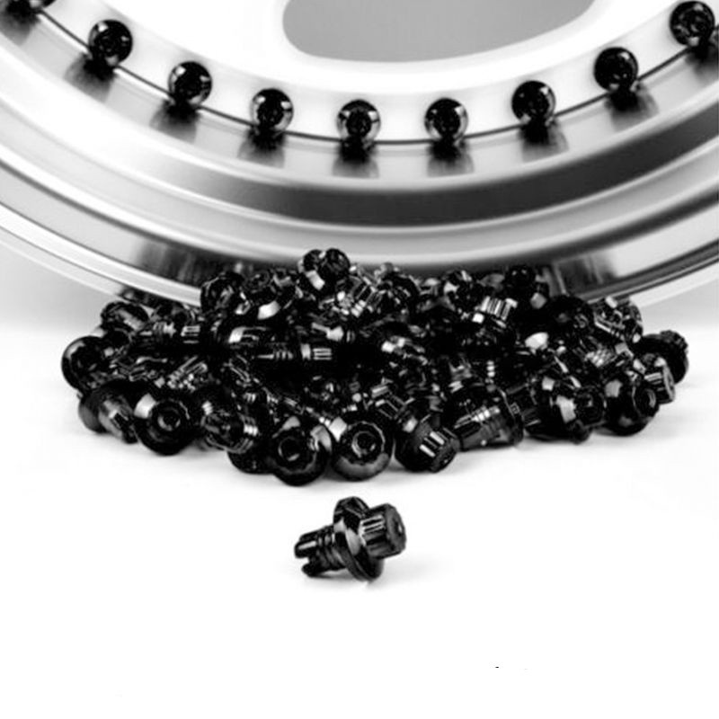 Gold Universal Wheel Rivets Nuts For BBS RS Rim Lip Decoration ...