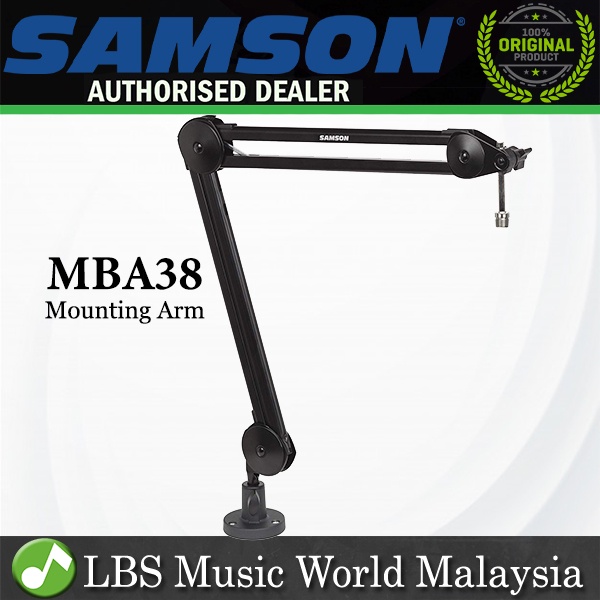 Samson MBA38 38" Microphone Boom Mounting Arm (MBA 38) | Shopee Malaysia