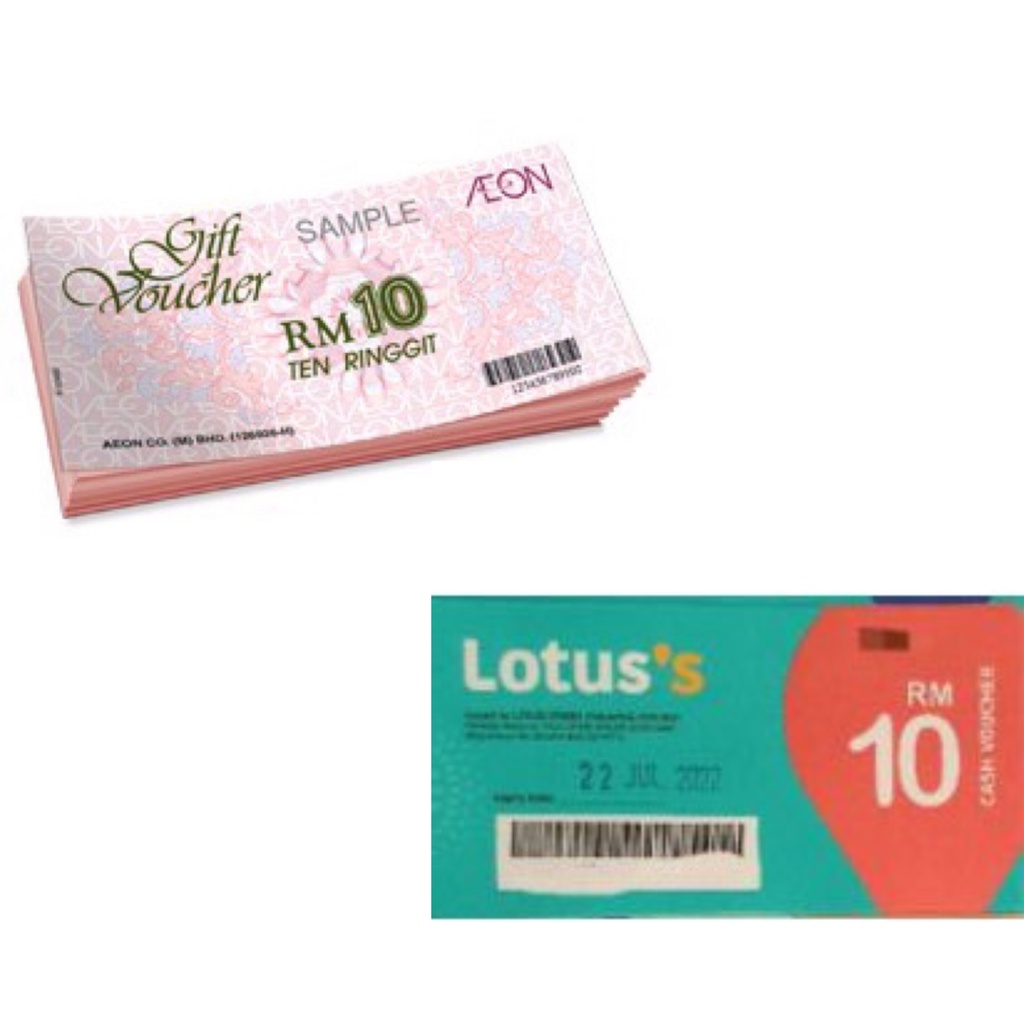 Aeon RM10 ; Lotus RM10 | Shopee Malaysia