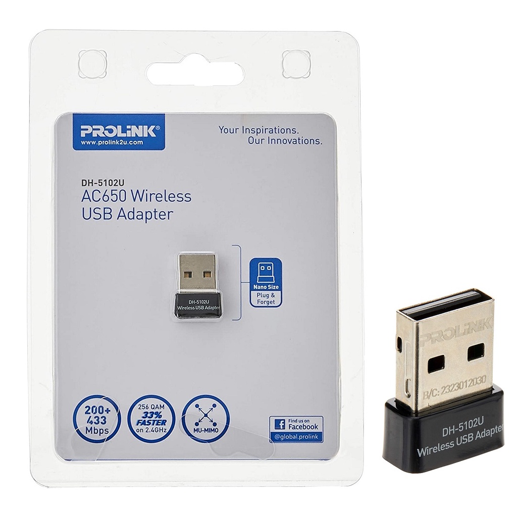Wireless USB Prolink DH5102U (DUAL BAND) | Shopee Malaysia