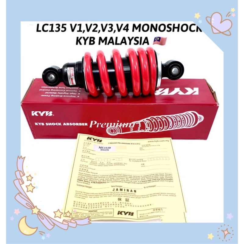 LC135 V1 V2 V3 V4 MONOSHOCK KYB MALAYSIA YAMAHA | Shopee Malaysia