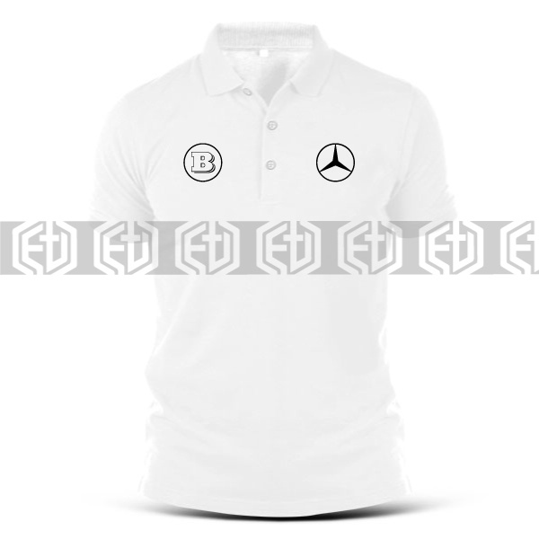 Embroidery Baju Brabus Mercedes T-Shirt Shirts Cotton Unisex AMG Racing ...