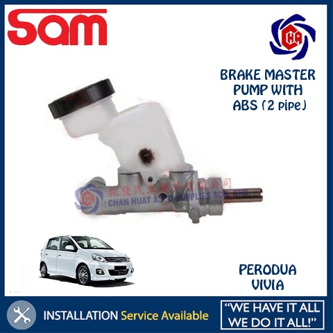 Perodua Viva SAM Japan Brake Master Pump Cylinder with ABS (2pipes ...