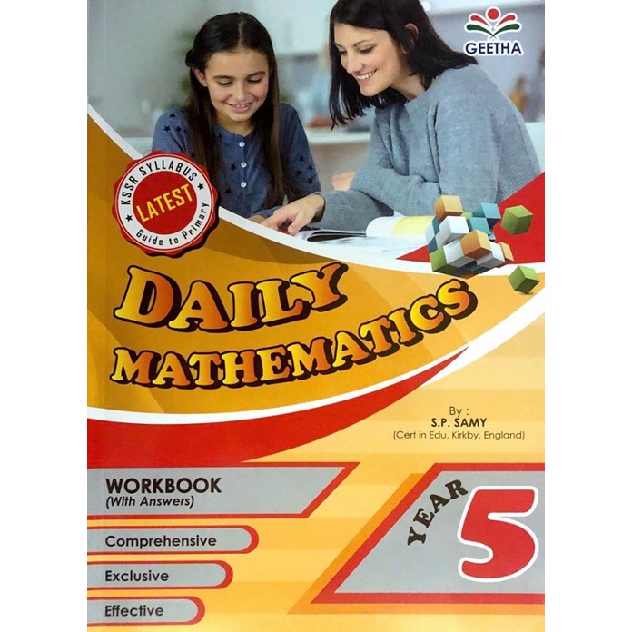 DAILY MATHEMATICS YEAR 5 (GEETHA) | Shopee Malaysia
