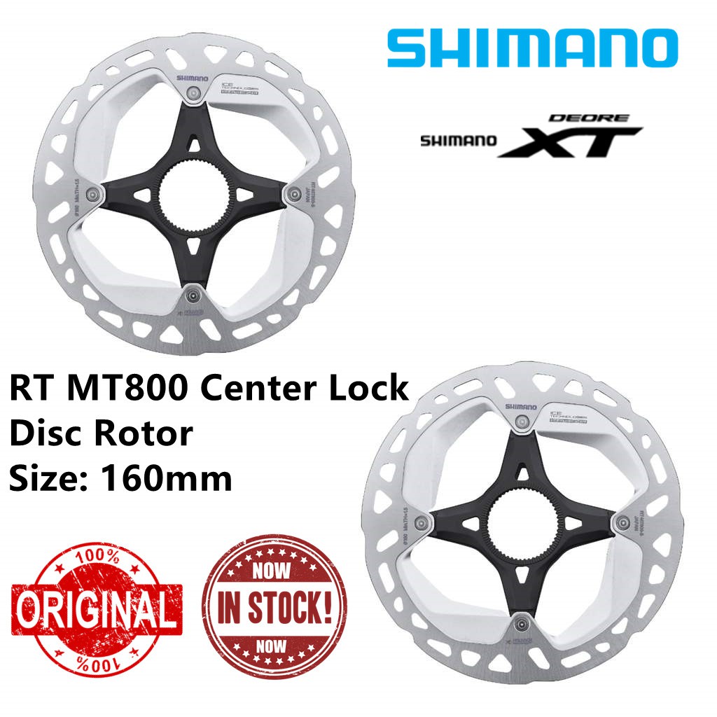 Shimano Deore XT RT-MT800 Center Lock Disc Rotor | Shopee Malaysia