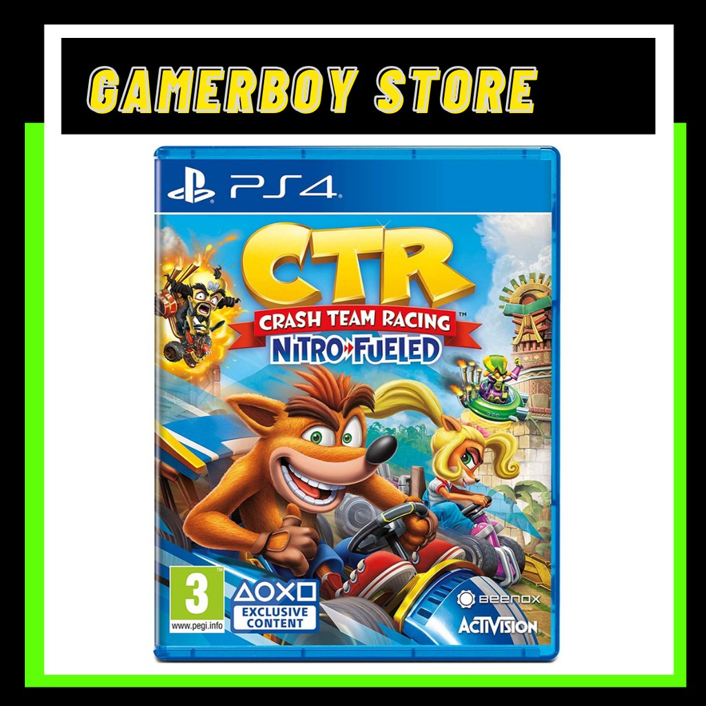 PS4 CTR CRASH TEAM RACING NITRO FUELED [R2] [ENGLISH] | Shopee Malaysia