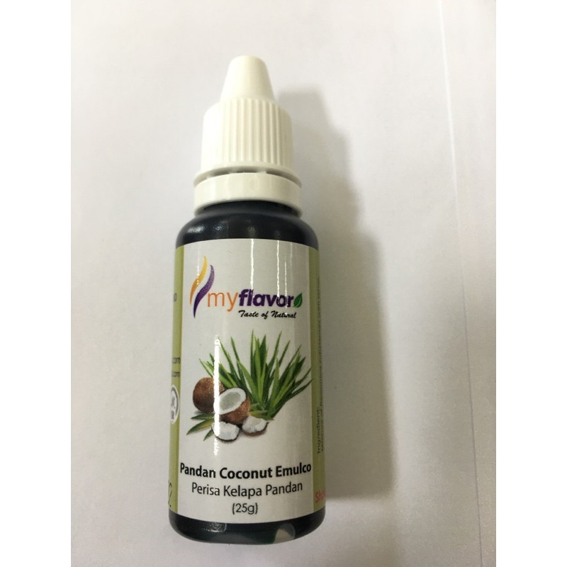 My flavor / myflavor food flavouring 25g emulco perasa creamy vanilla ...
