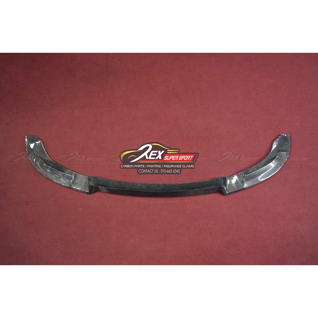 BMW 4 Series F32 F33 F82 M4 AN Front Lip CS Real Carbon Fiber Depan ...