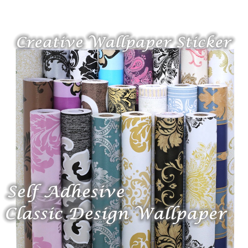 45cm*10meter Wallpaper Self Adhesive PVC Sticker WATER PROOF Livingroom ...