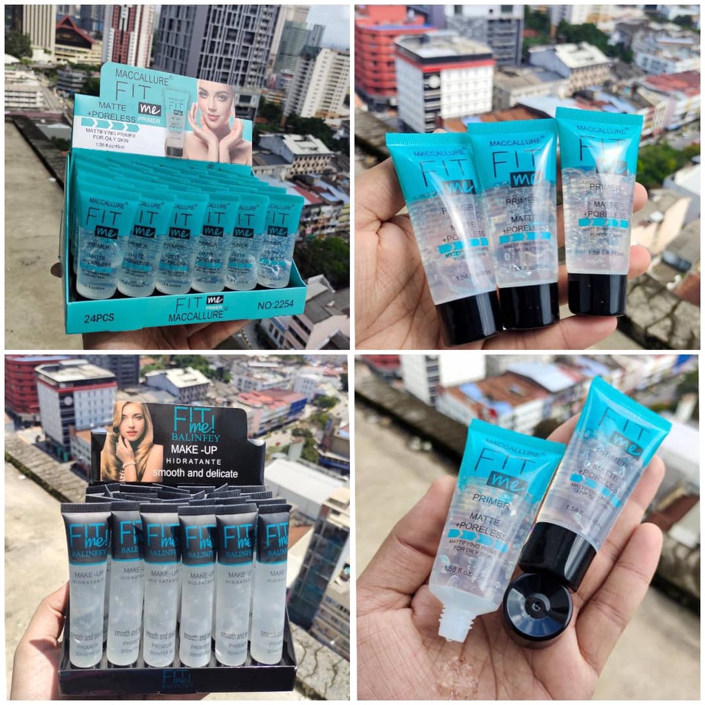 1Box 24pcs Kaliya Beauty Fitme Unicorn Makeup Primer / Makeup Base 50g | Shopee Malaysia