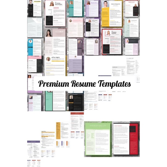 74 Premium Resume Templates / RM1 | Shopee Malaysia