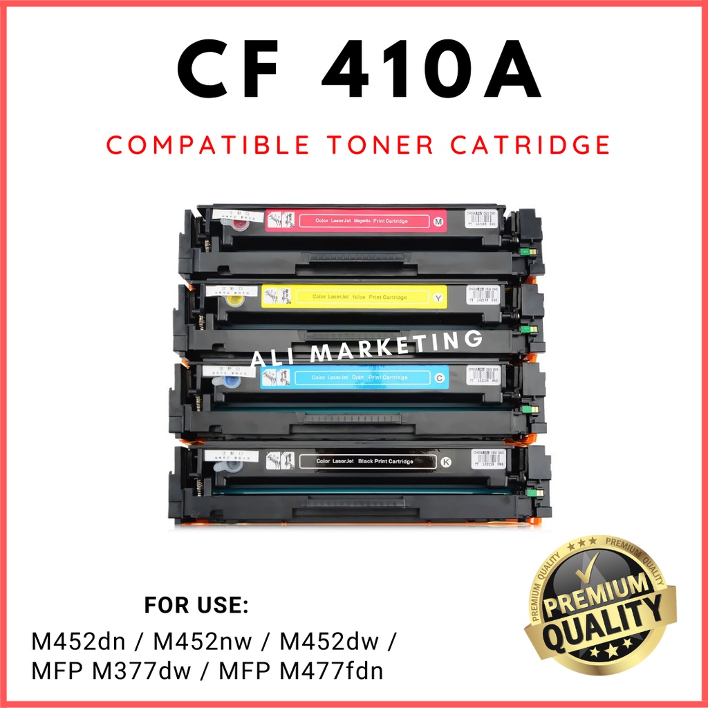 CF410A CF 410A 410 Compatible For HP Color LaserJet Pro MFP M377 M452 ...