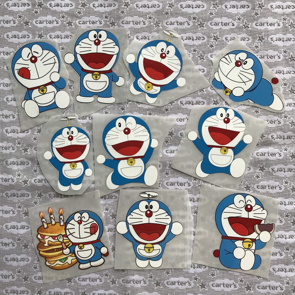 Ironed image, heat pressed image - Doraemon Set | Shopee Malaysia