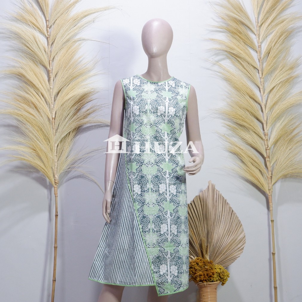 Batik Huza Dress Yukensi Syila | Shopee Malaysia