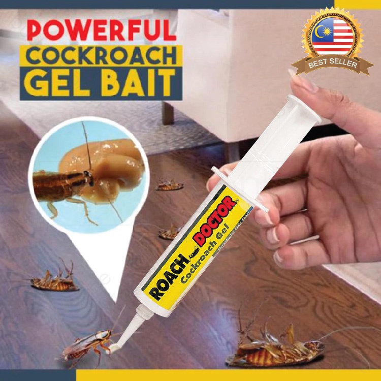Cockroach Gel Killer Bait Roach Killer Syringe Insect Repellent Ready ...