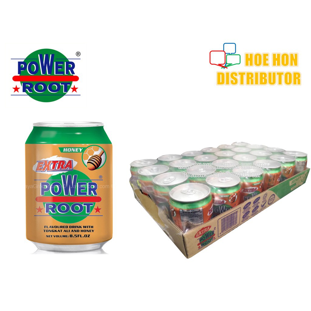 Power Root Tongkat Ali Energy Drink Extra Honey 250ml (Redbull ...