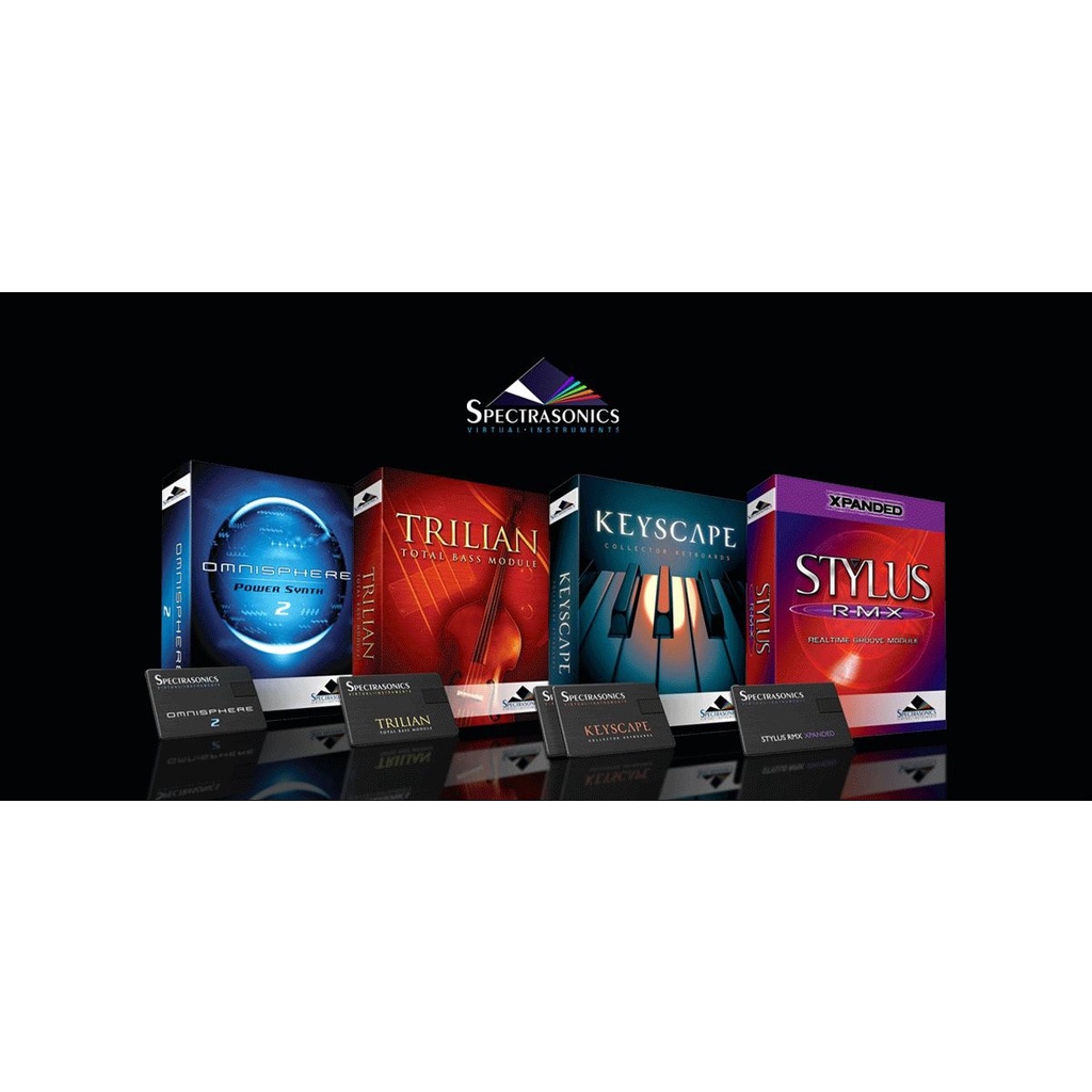 Omnisphere2 + Keyscape + Trillian + Stylus for FL Studio Cubase ...