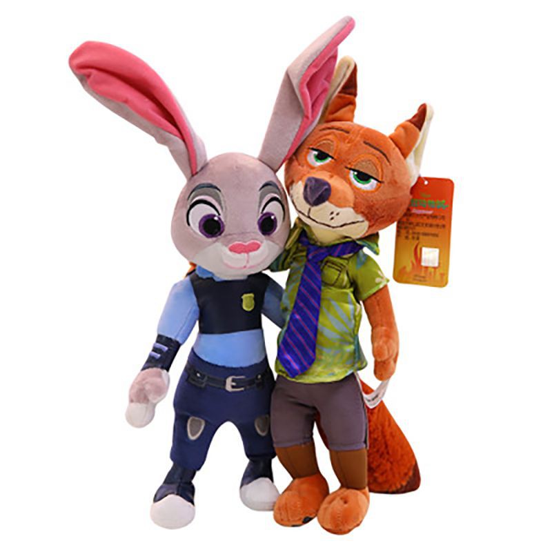 [COD] Zootopia/Zootropolis Judy Hopps Nick Rabbit Bunny Wilde Fox Plush ...