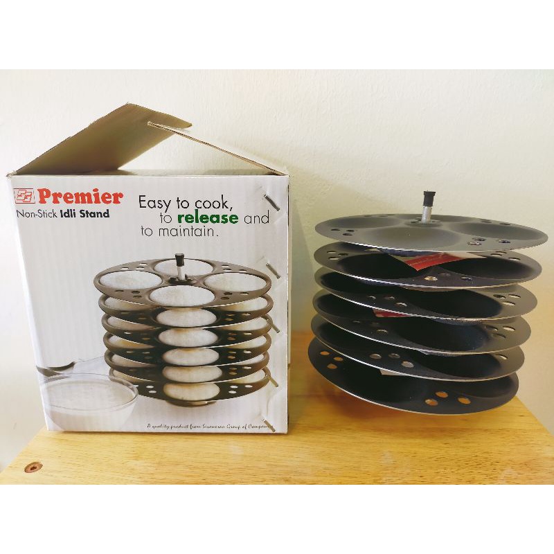 Premier 4x6 Idli Tray/Rack Non Stick | Shopee Malaysia