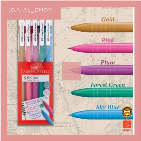 Faber-Castell RX GEL Gel Pen Colour 0.7mm | Shopee Malaysia