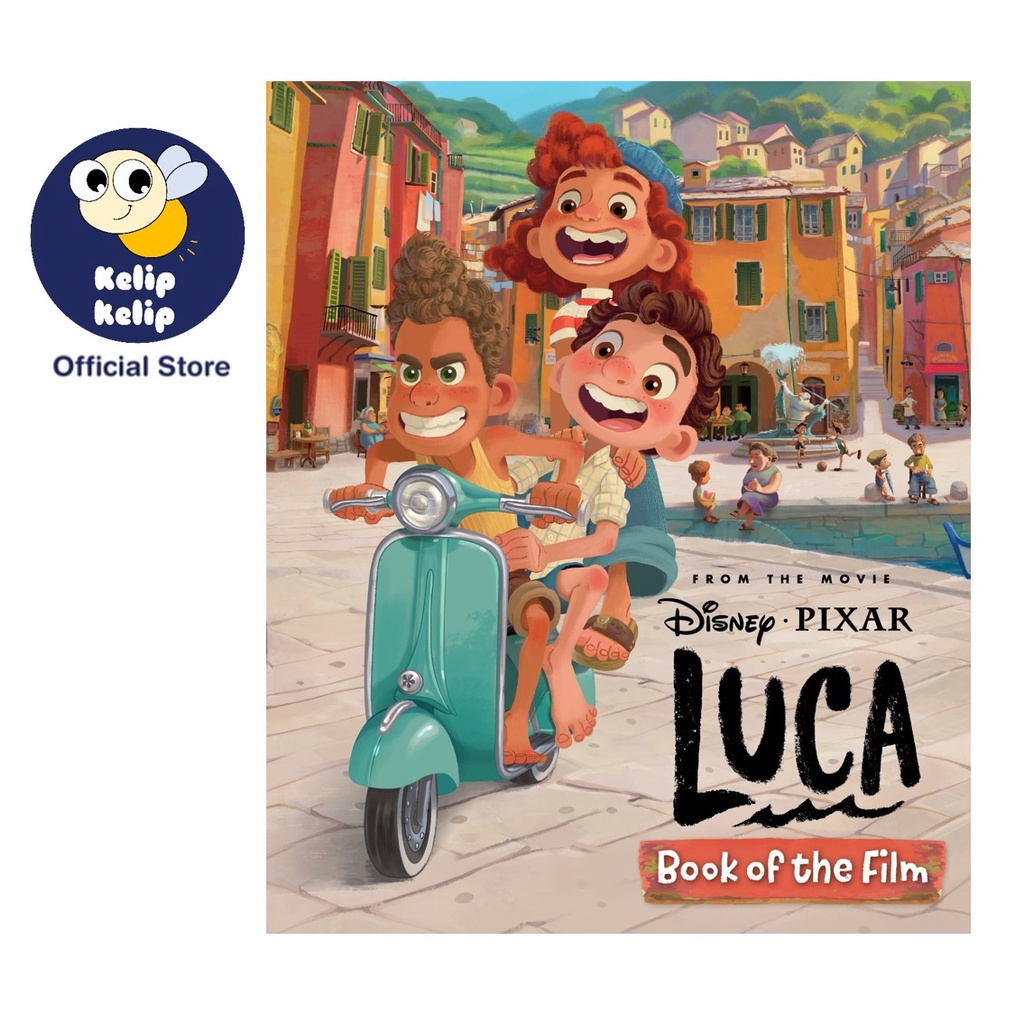 Disney Pixar Luca Book of the Film Hardcover Storybook for Kids ...