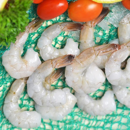 Premium Fresh IQF Prawn Meat with tail 1Kg± Isi udang dengan ekor ...