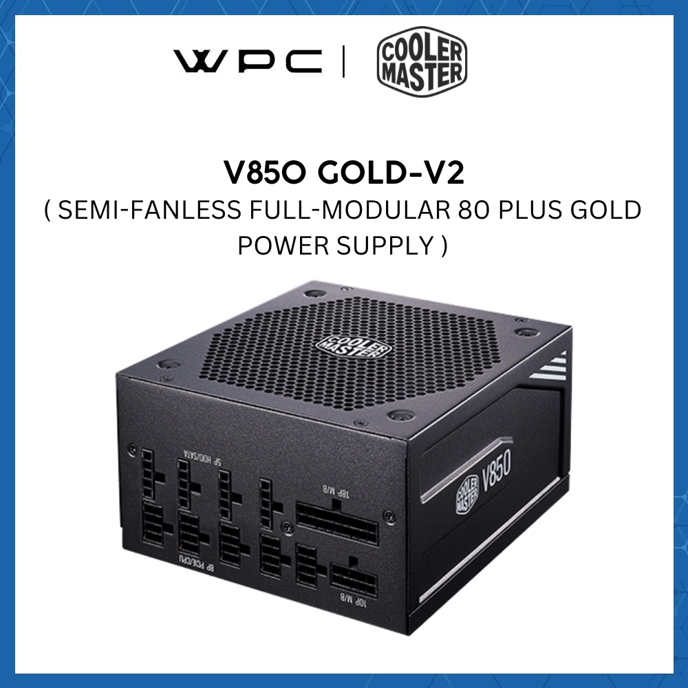 COOLER MASTER V GOLD V2 850W FULL MODULAR PSU POWER SUPPLY (MPY-850V ...