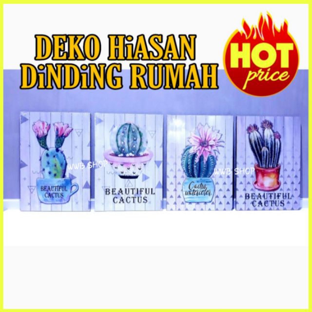 🔥HOT SALES🔥 DEKO HIASAN DINDING CANTIK🔥CACTUS🔥 | Shopee Malaysia