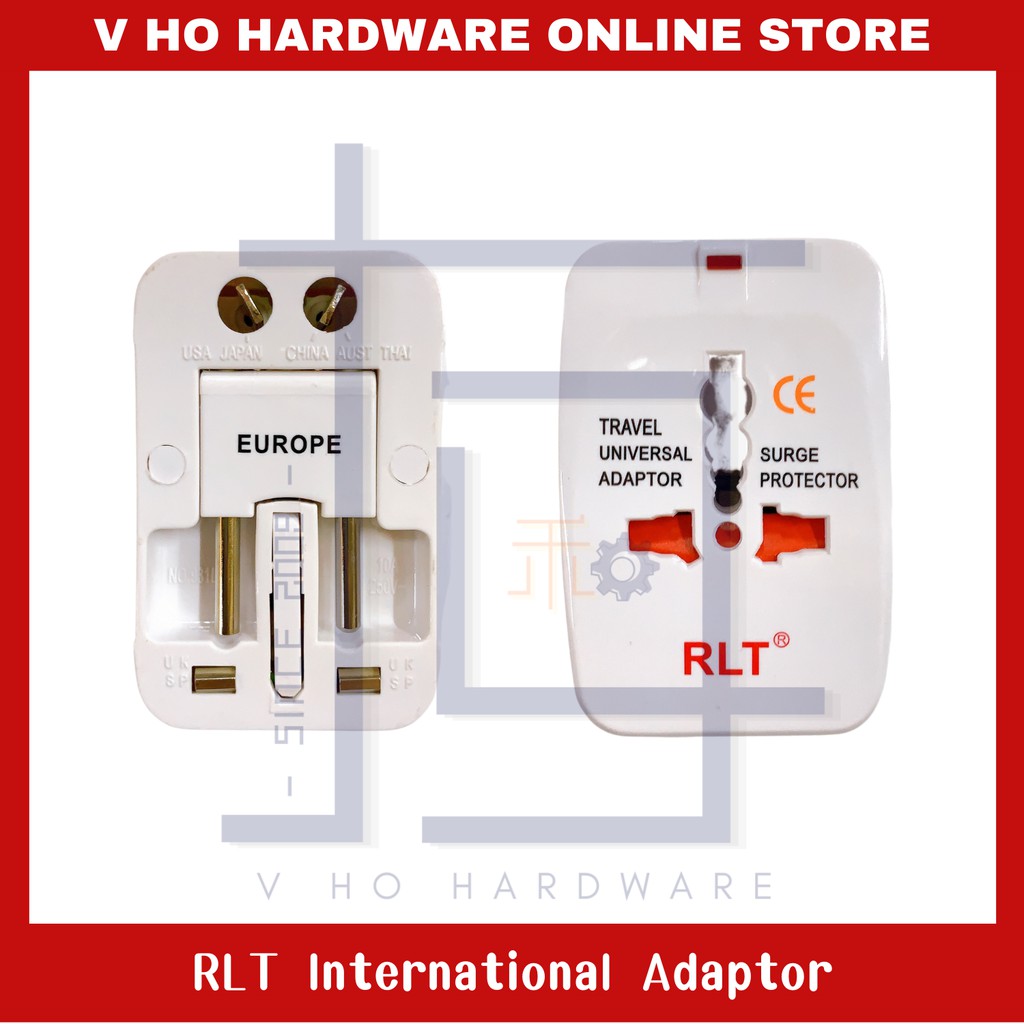 VHO RLT International Adaptor International Plug Adaptor Plug Socket ...